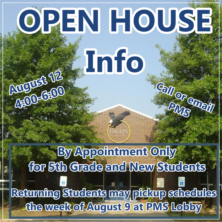 Open House | Paris Middle School